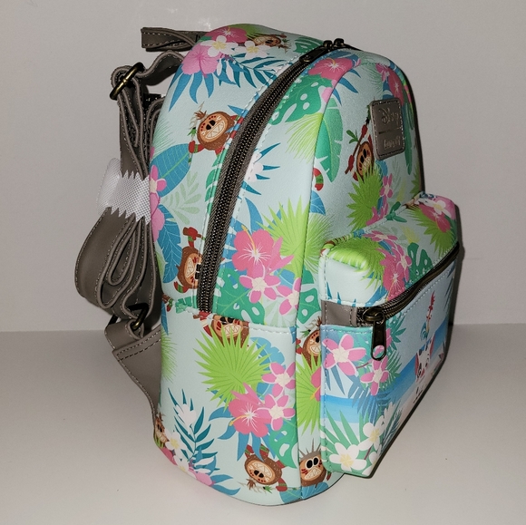 Loungefly | Bags | Loungefly Disney Moana Pua Hei Hei Kakamora Floral ...